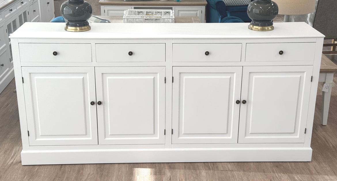 Camille Buffet 4 Door Hamptons | Buffet and Hutch