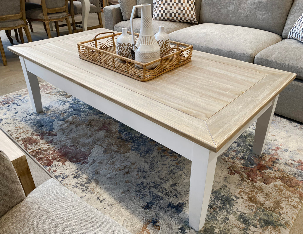 Chandon Coffee Table Large Hamptons 160x80 Floor Stock | Buffet and Hutch