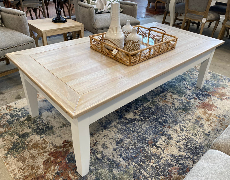 Chandon Coffee Table Large Hamptons 160x80 Floor Stock | Buffet and Hutch