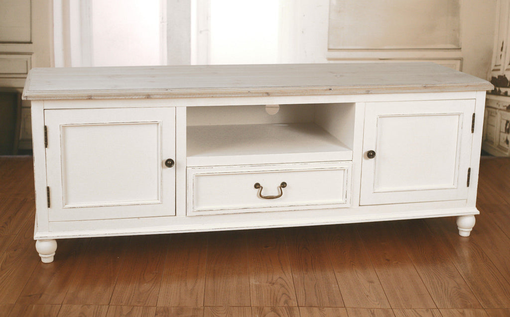 Hunter Entertainment TV Unit White | Buffet and Hutch